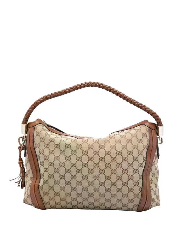 Gucci Medium Gg Canvas Bella Shoulder Bag - Neutrals