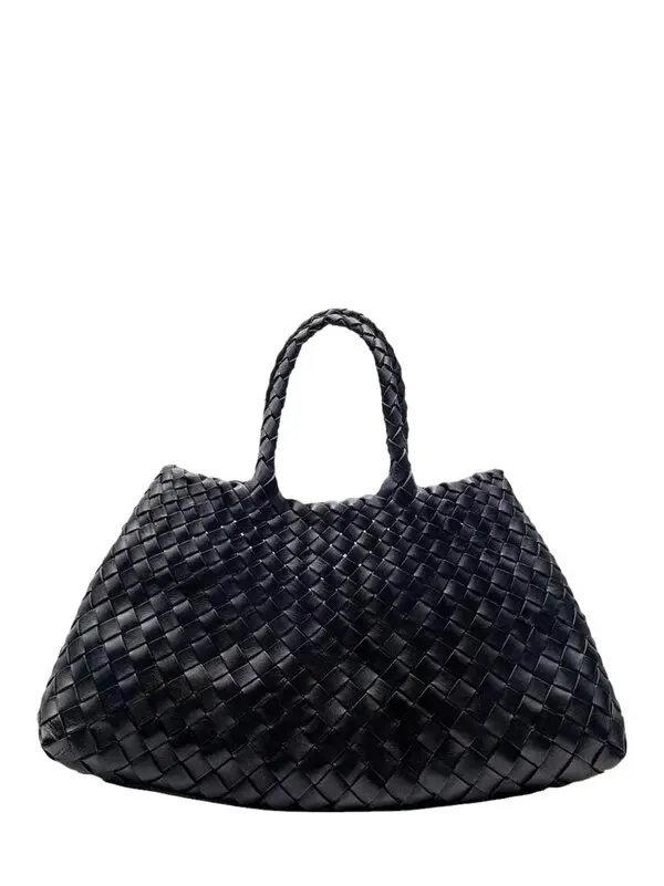Dragon Diffusion Santa Croce Woven Tote Bag - Black