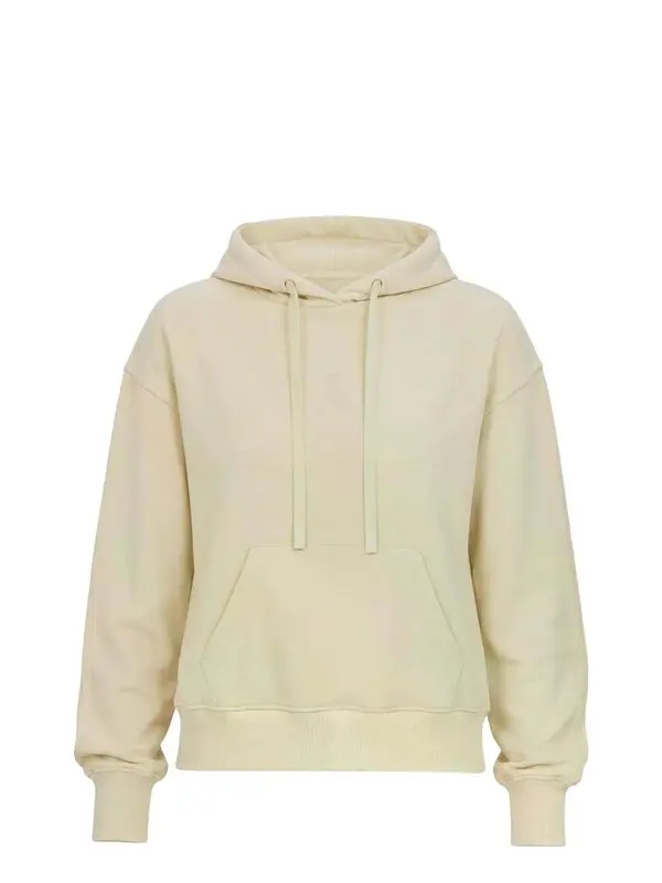 Patrizia Pepe Logo-embroidered Drawstring Hoodie - Neutrals