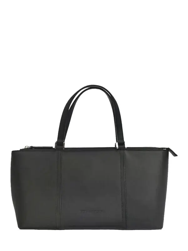 Burberry Leather Tote Bag - Black
