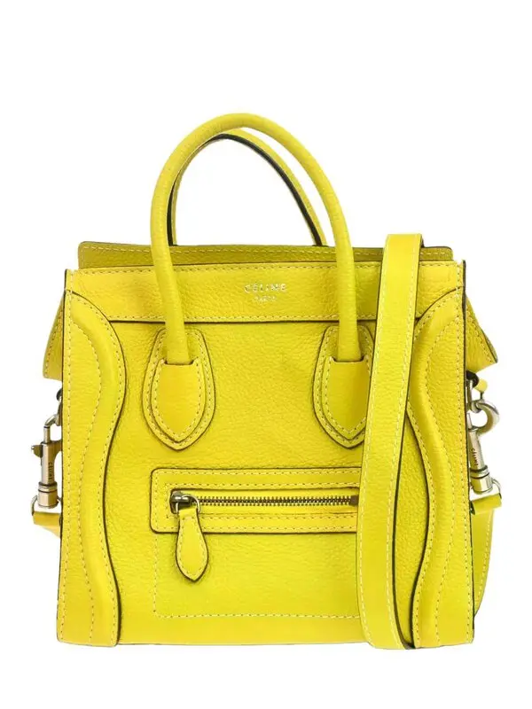 Celine 2012 Nano Luggage Tote Bag - Yellow