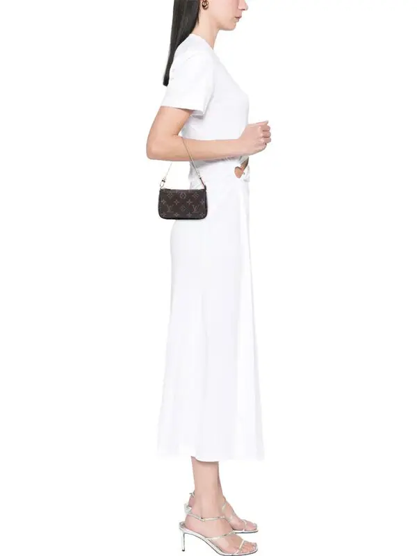 LOUIS VUITTON 2021 Monogram Mini Pochette Accessoires Handbag - Brown