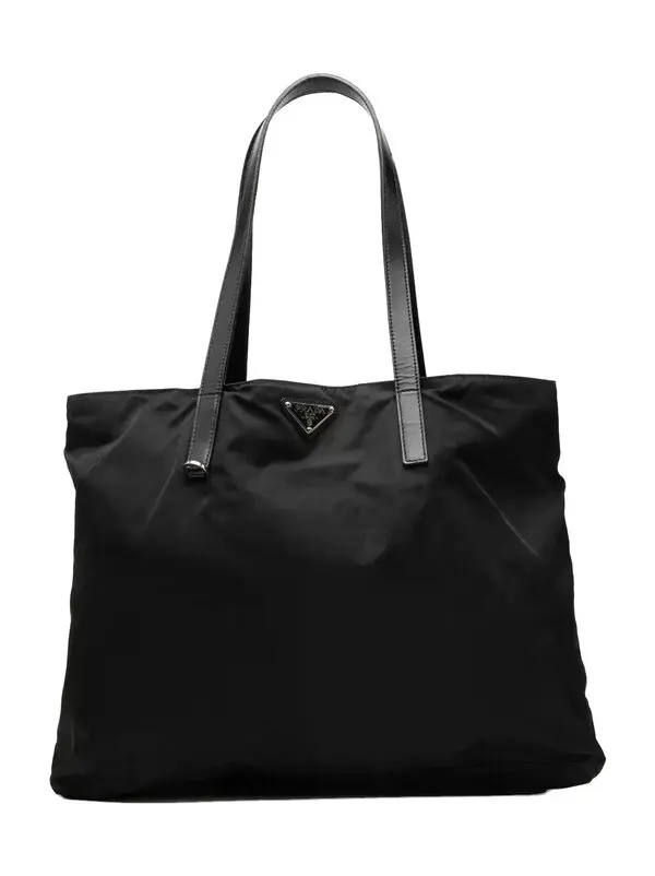 Prada Tessuto Tote Bag - Black
