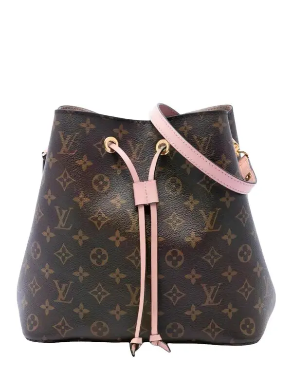 LOUIS VUITTON Monogram Neonoe Mm Bucket Bag - Brown