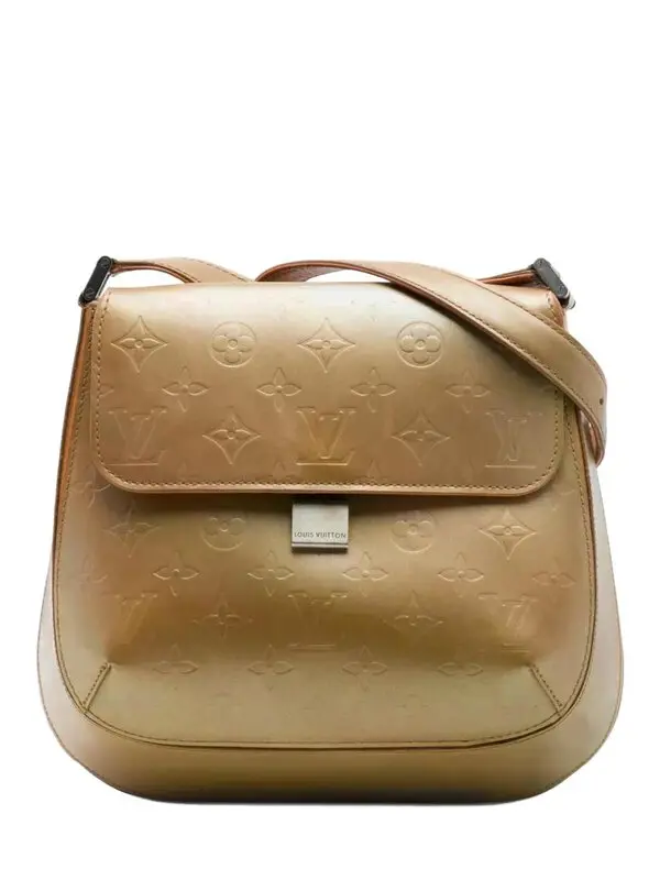 LOUIS VUITTON Monogram Mat Webster Street Shoulder Bag - Brown