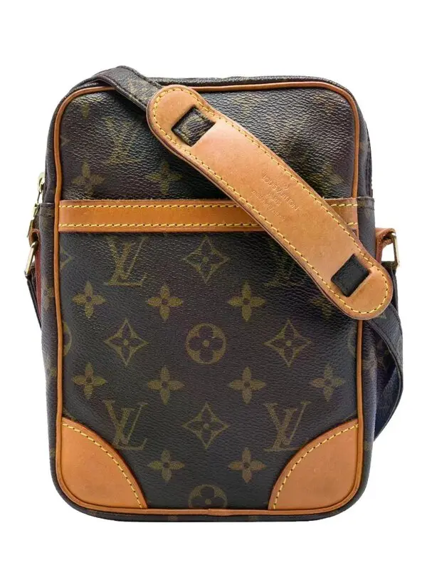 LOUIS VUITTON Monogram Danube Crossbody Bag - Brown