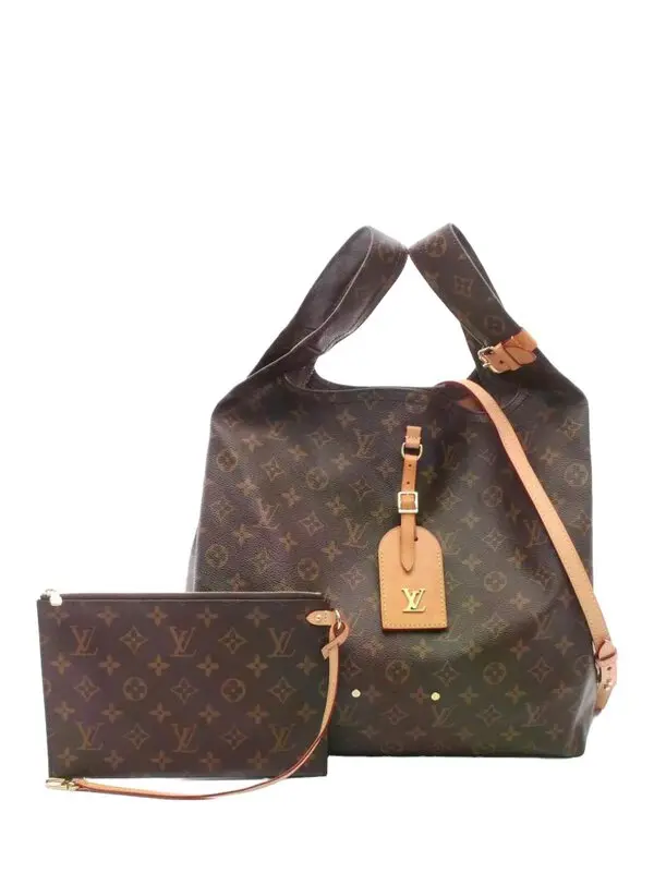 LOUIS VUITTON Monogram Atlantis Gm Satchel - Brown