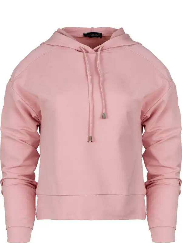 CONQUISTA Hooded Sweatshirt - Pink