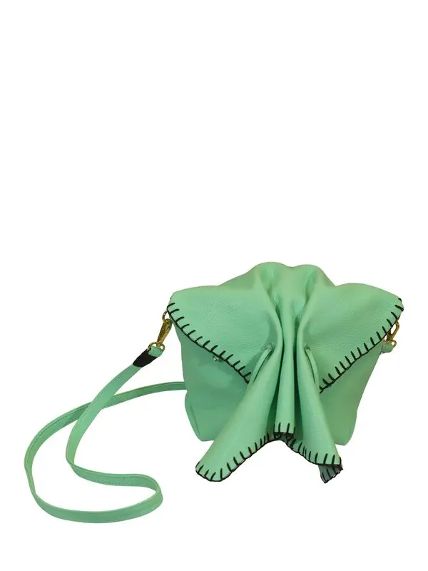 Carlos Falchi Butterfly Bag - Green