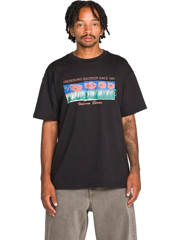 Volcom Featured Artist Antonio Carrau Short Sleeve Tee - Black