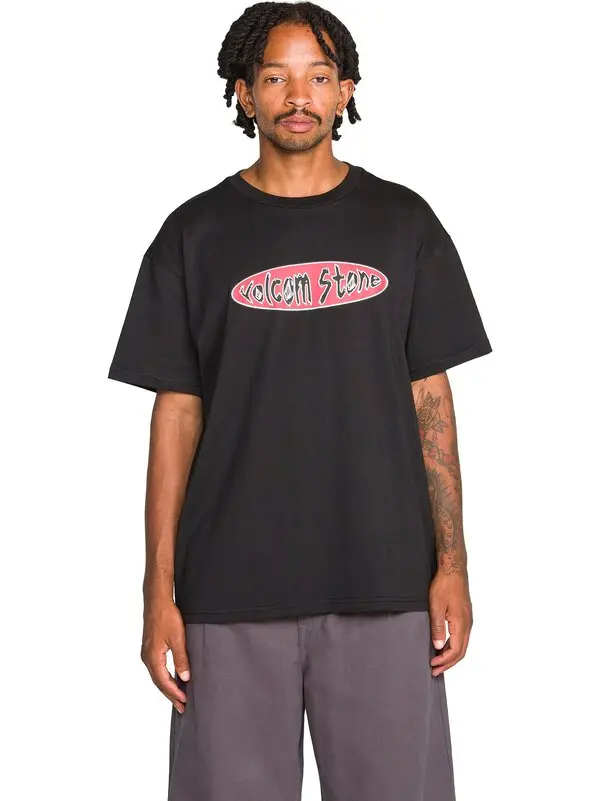Volcom Scratch Stone Short Sleeve Tee - Black