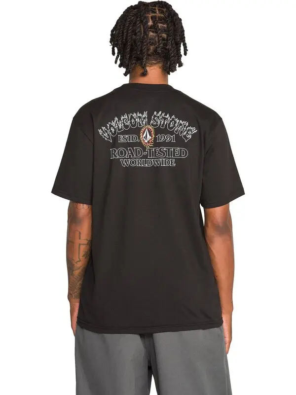 Volcom Ringafire Short Sleeve Tee - Black