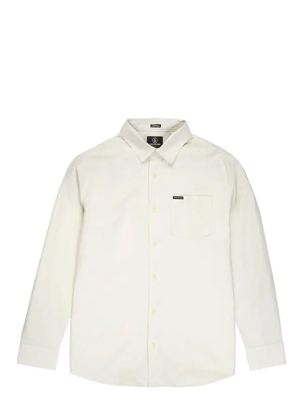 Volcom Veeco Oxford Long Sleeve Shirt - Ltgrey