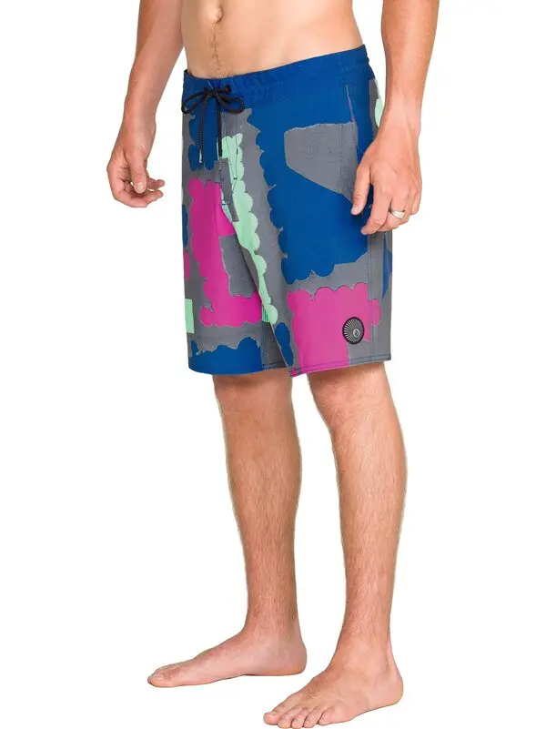 Volcom Featured Artist Antonio Carrau Stoney 18" Board Shorts - Multi