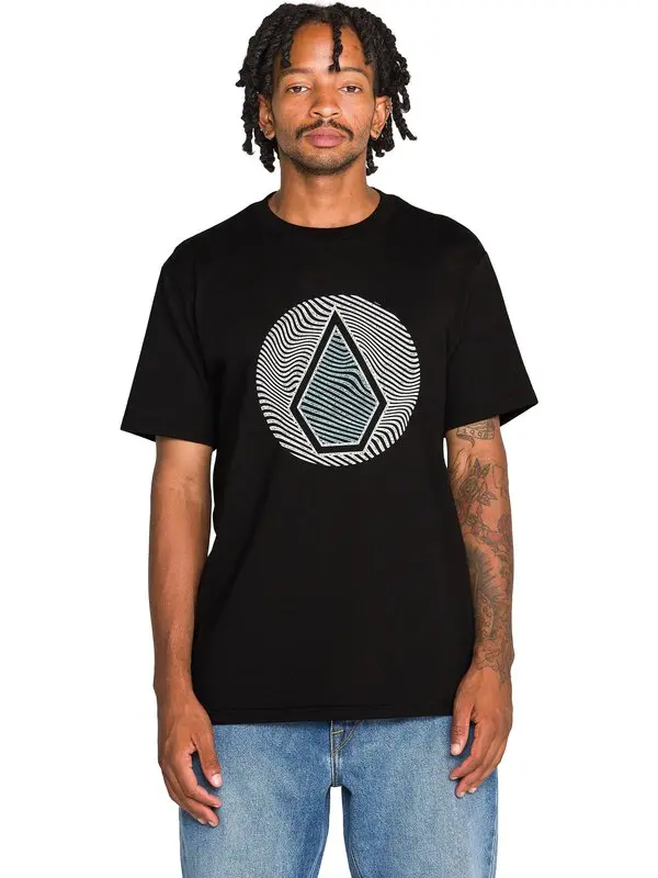 Volcom Wave Stone Short Sleeve Tee - Black