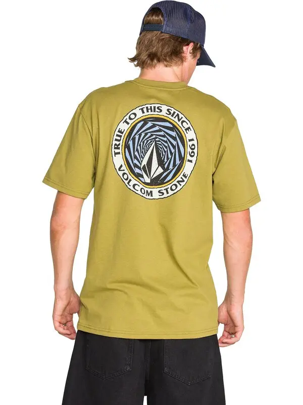 Volcom Dirty Work Short Sleeve Tee - Olive