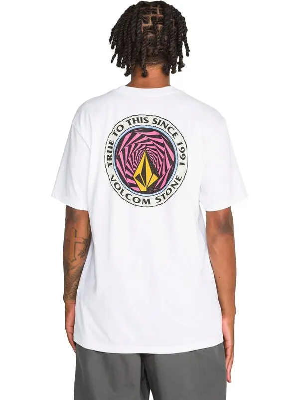 Volcom Dirty Work Short Sleeve Tee - White