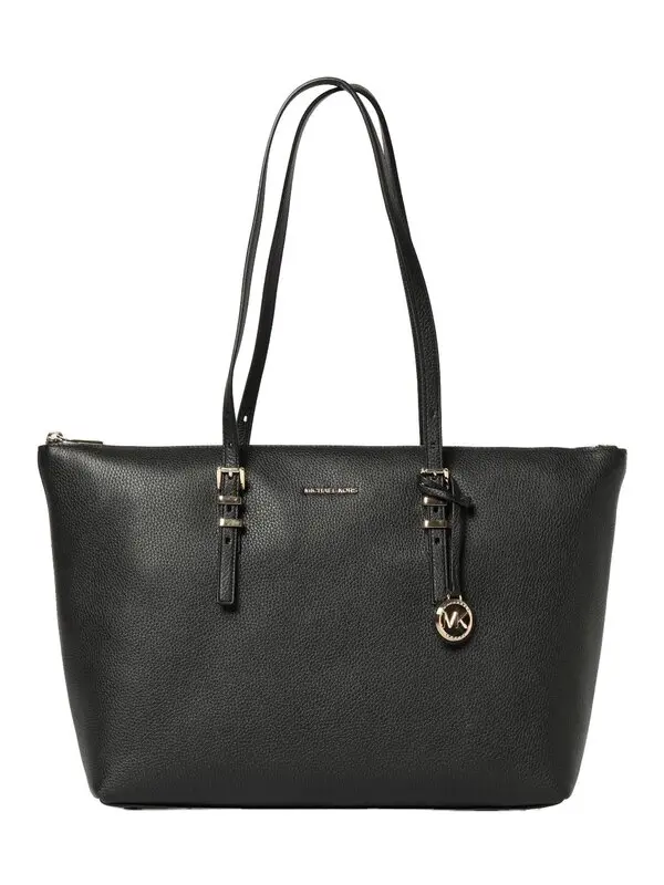 Michael Kors Leather Tote Bag - Black