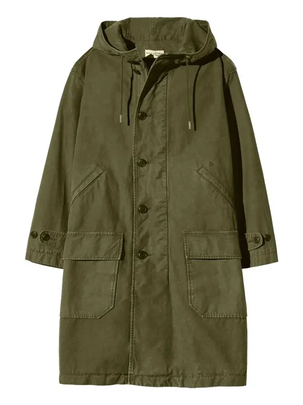 NILI LOTAN Delmar Cotton Parka - Dark Laurel