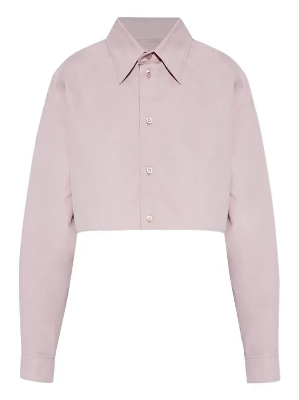 Balenciaga Cropped Shirt - Pink