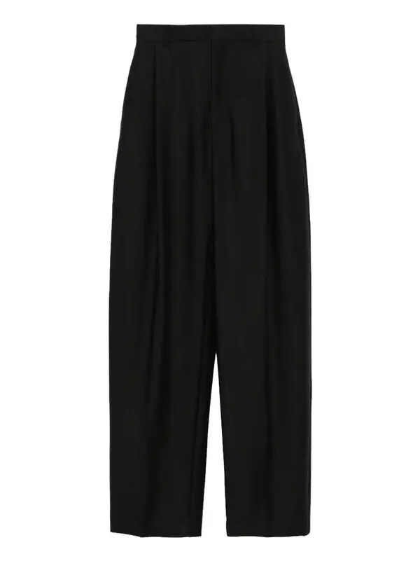 Wardrobe.NYC Tailored Mid Rise Trousers - Black