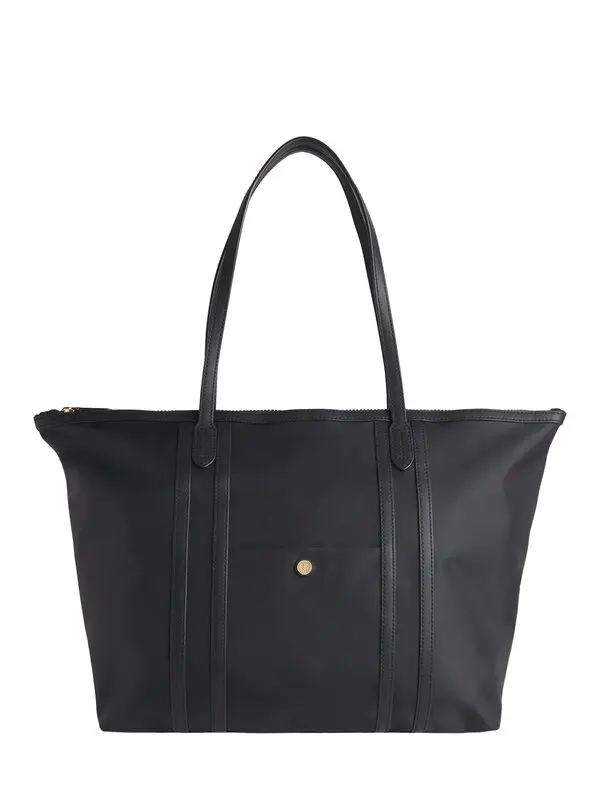 Harrods Jetsetter Nylon Tote Bag - Black