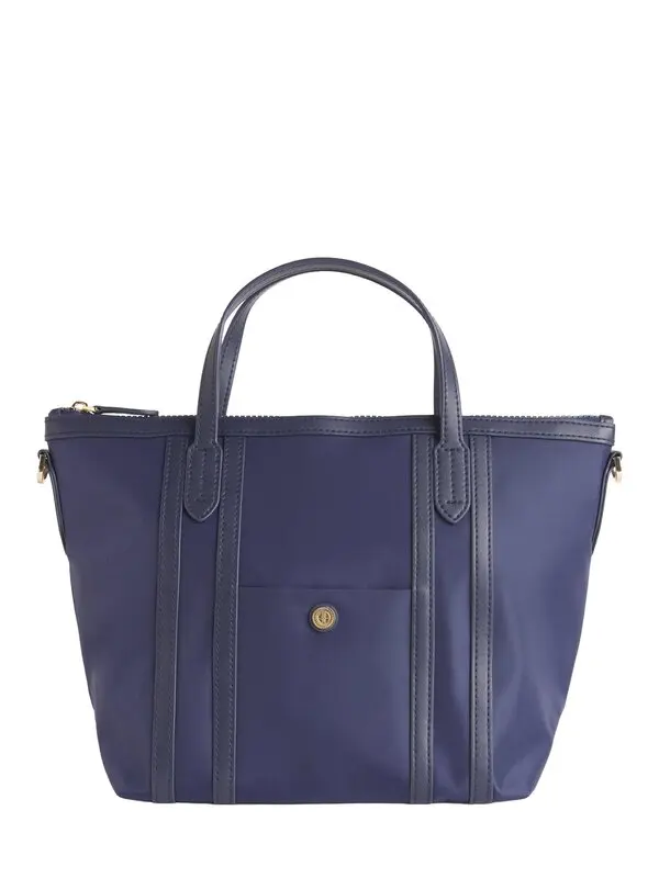 Harrods Grab Nylon Jetsetter Tote Bag - Navy