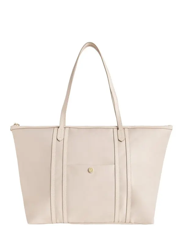 Harrods Nylon Jetsetter Tote Bag - Neutral