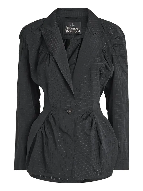 VIVIENNE WESTWOOD Gathered Cloud Jacket - Black