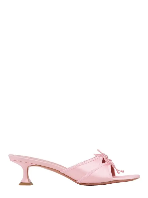 Amina Muaddi Eleonora High-heeled Sandals - Light Pink