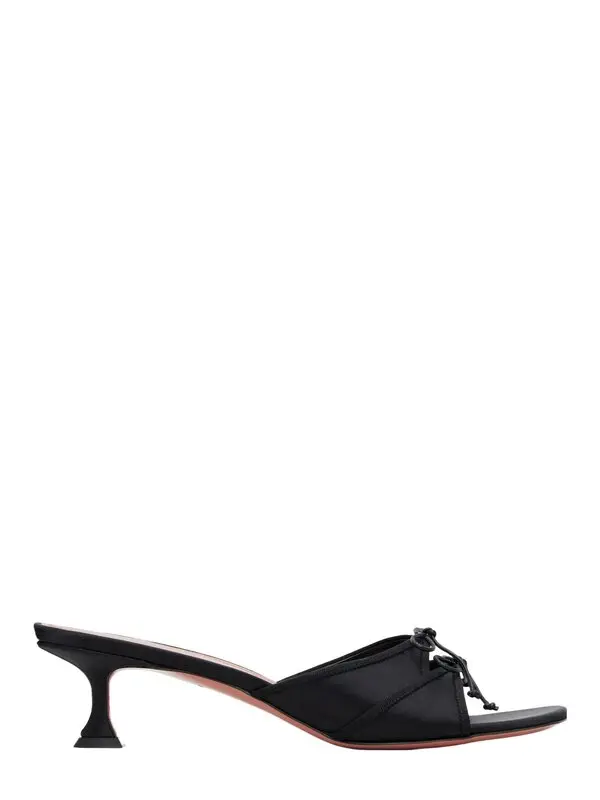 Amina Muaddi Eleonora 45 High-heeled Sandals - Black