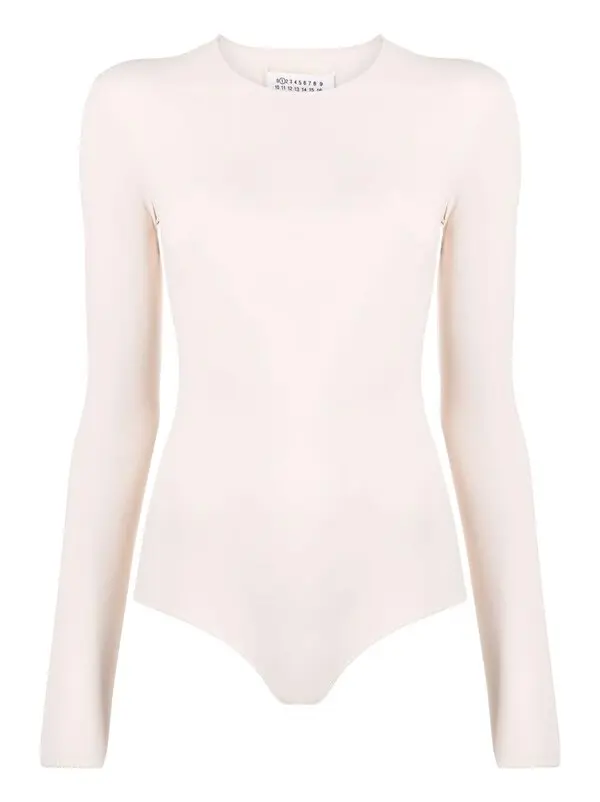 MAISON MARGIELA Four-stitch Long-sleeved Bodysuit - No