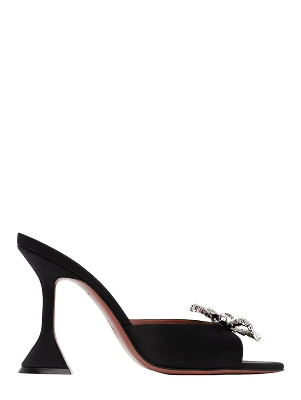 Amina Muaddi Rosie High-heeled Sandals - Black