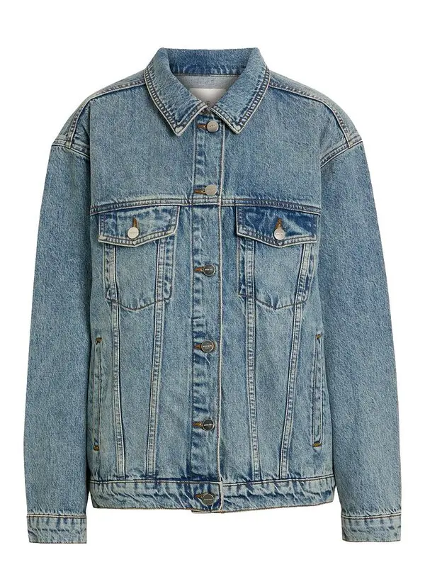 ANINE BING Rory Denim Jacket - Light Denim