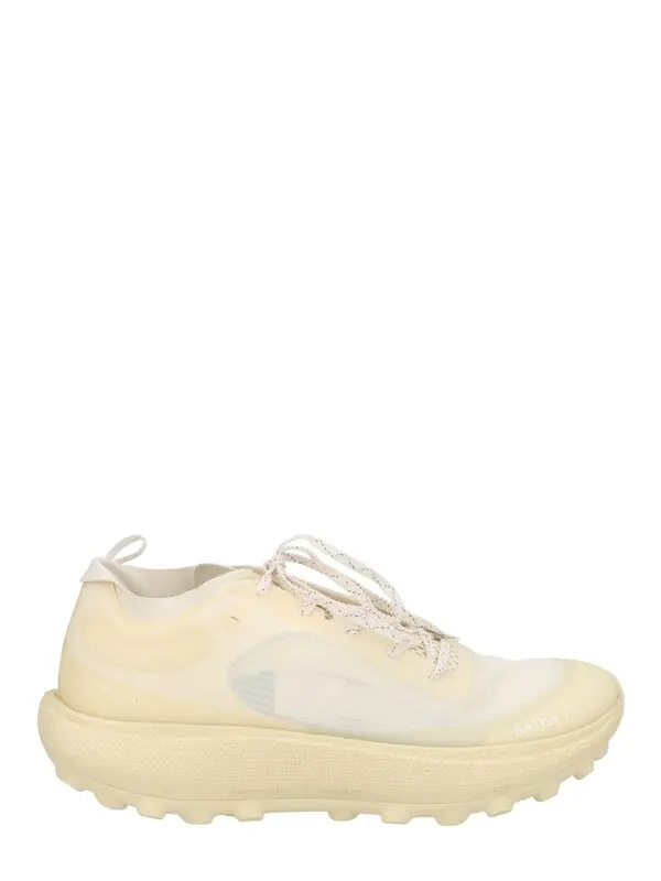 Satisfy The Rocker" Sneakers - White