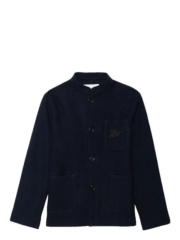 Zadig&Voltaire Venezia Wool Jacket - Encre