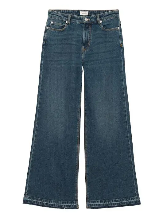 Zadig&Voltaire Eli" Wide-leg Denim Jeans - Medium Blue
