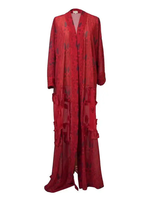 MUDA CLOTHING FZ LLC Nora Kimono - Red