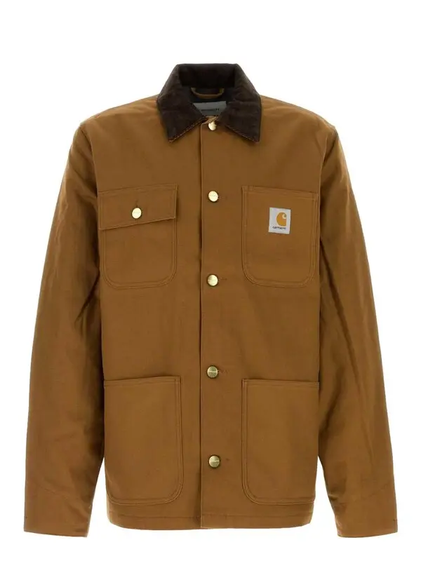 Carhartt Work In Progress Canvas Chore Jacket - Brown