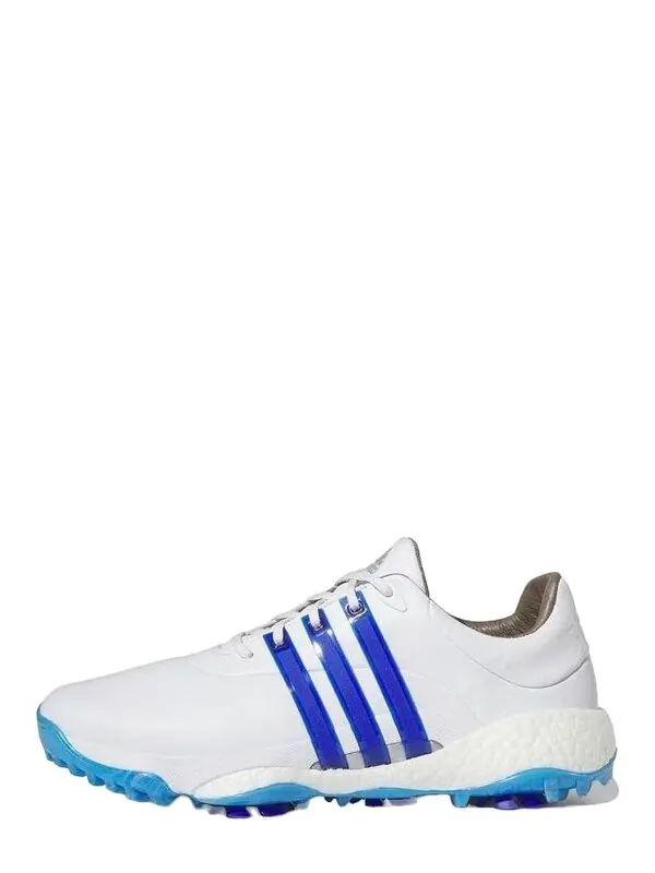 Adidas Tour360 22 Golf Shoes - White/blue