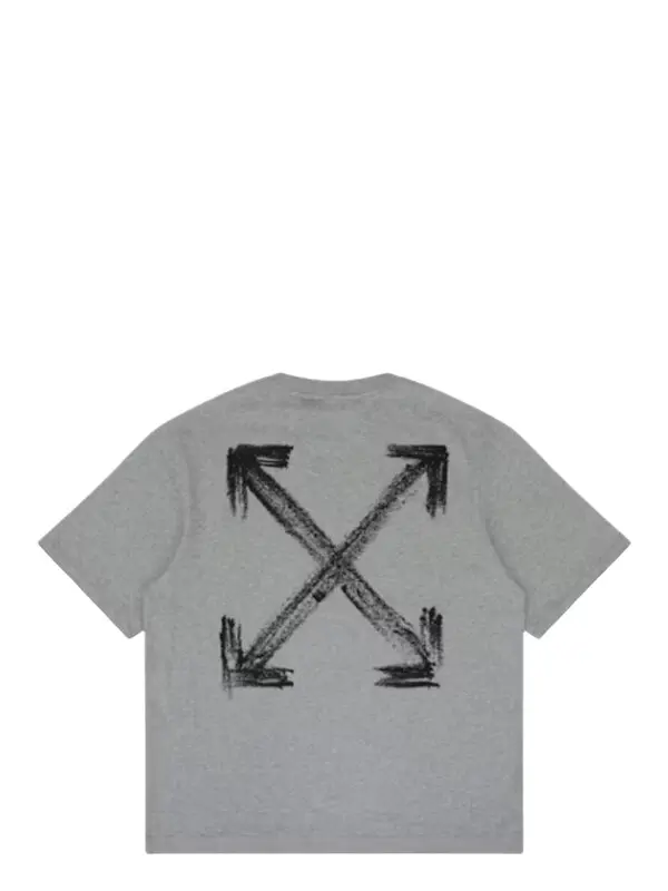 Off-White Chalk Arrow Fit T-shirt - Heather Grey