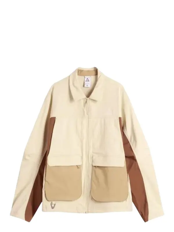 Nike X Smith Summit Uv Protection Relaxed Light Jacket - Beige