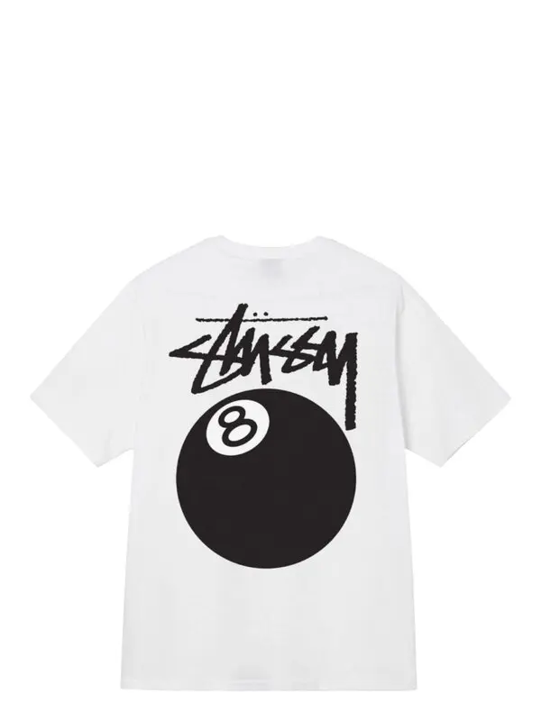 StÜssy 8 Ball T-shirt 22ss - White