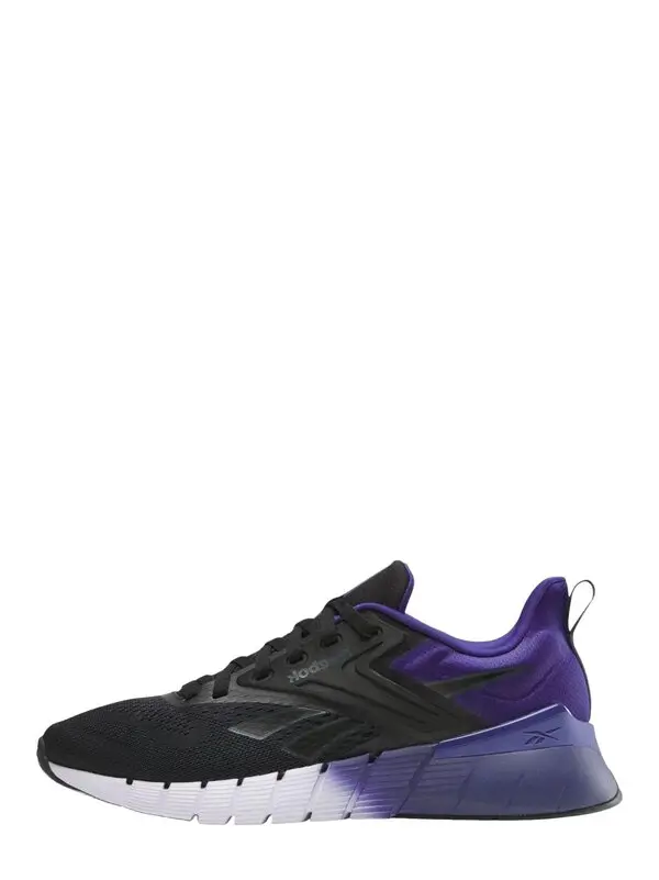 REEBOK Nano Gym Athletic Sneakers - Black/purple/white
