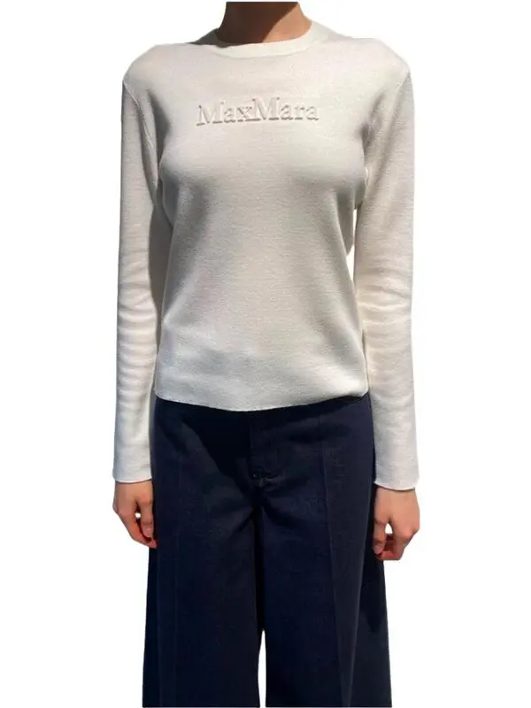 Max Mara Long-sleeved Knitwear - Black