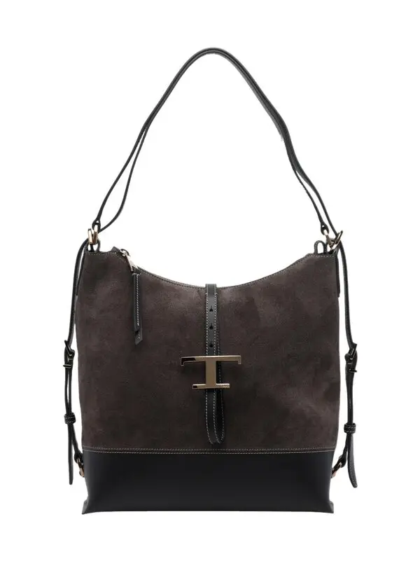 TOD'S Timeless Small Shoulder Bag - Black