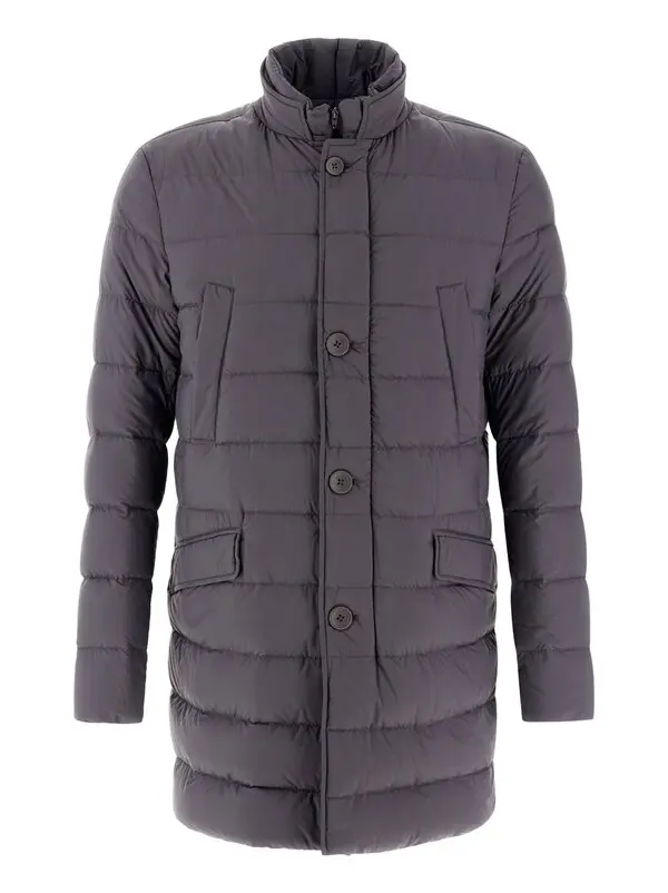 Herno Quilted Down Jacket - Grey
