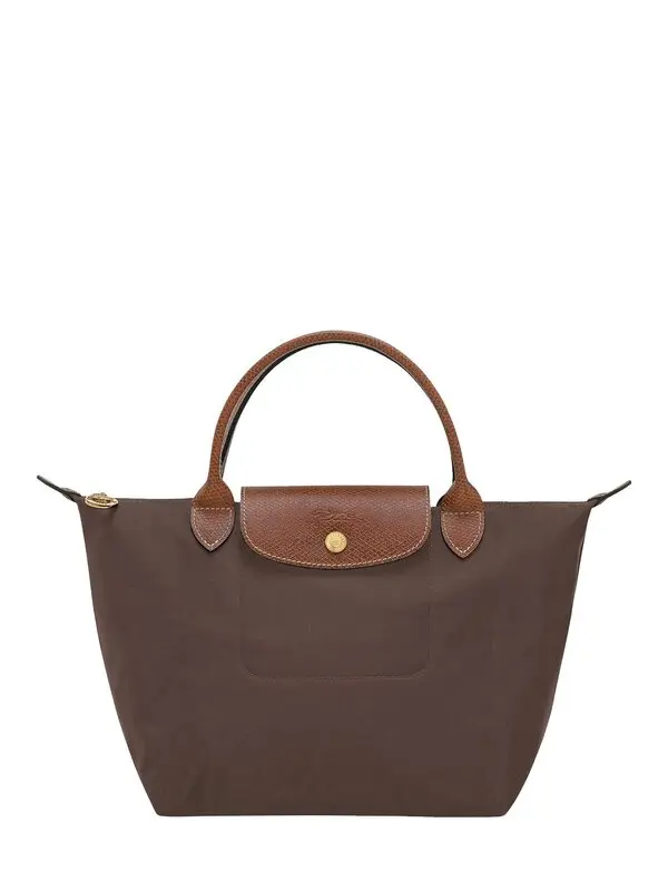 Longchamp Le Pliage Recycled Nylon Top Handle Bag - Mocha