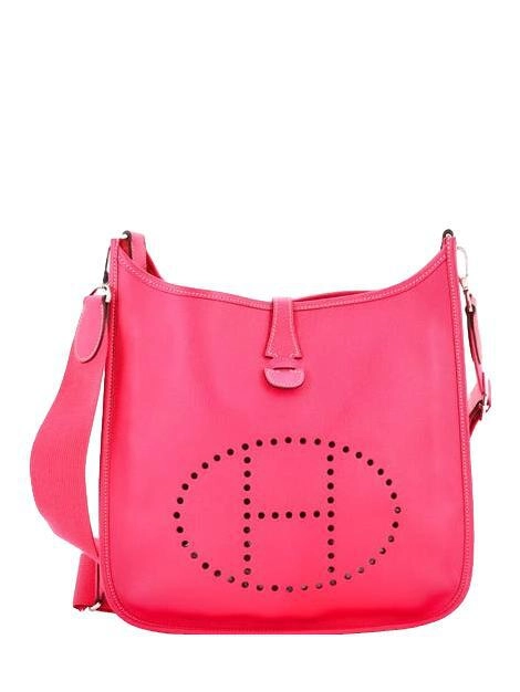Hermès Evelyne Bag Gen Iii Epsom Pm - Pink