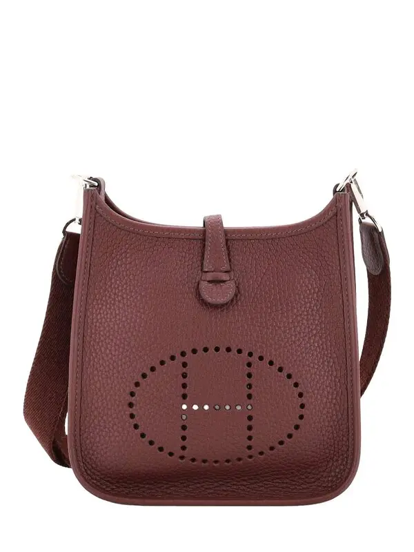 Hermès Evelyne Bag Gen Iii Clemence Tpm - Red